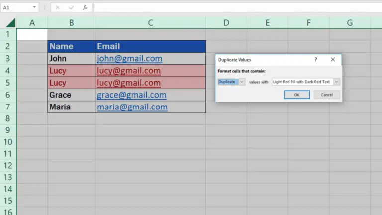 How to Find Duplicates in Excel