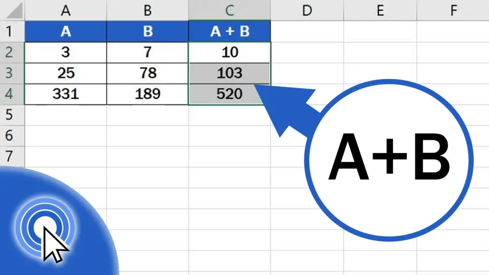 How To Add Numbers In Excel Basic Way 