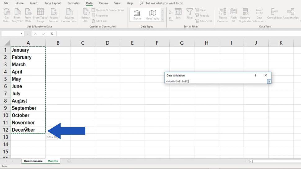 How to Create Drop-Down List in Excel