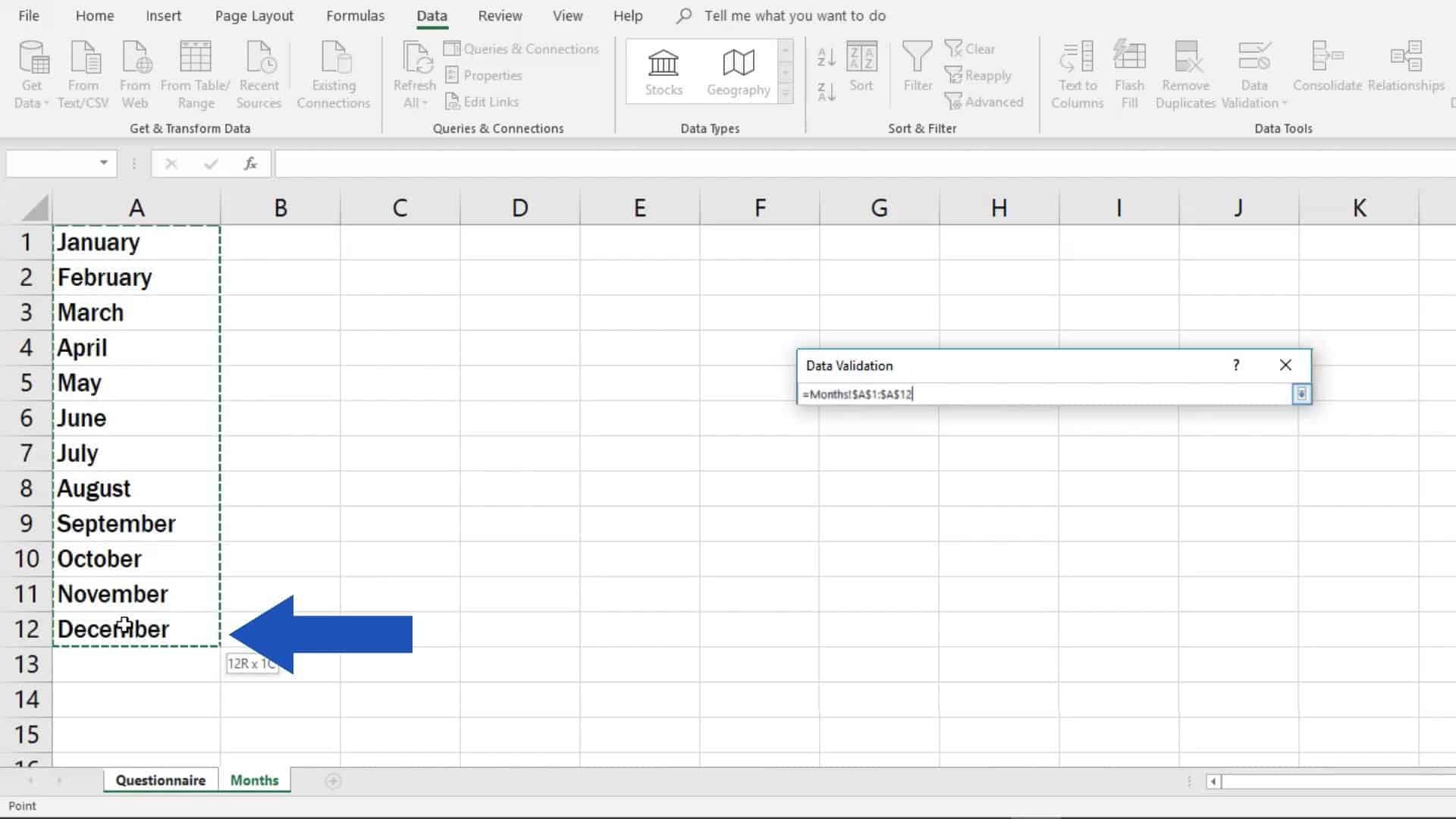 How to Create Drop-Down List in Excel