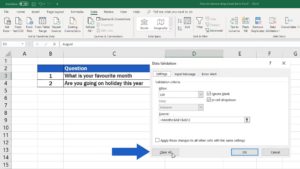 How to Remove Drop-Down List in Excel