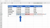 How to Calculate Hours Worked in Excel (Midnight Span)