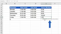 How to Calculate Hours Worked in Excel (Midnight Span)
