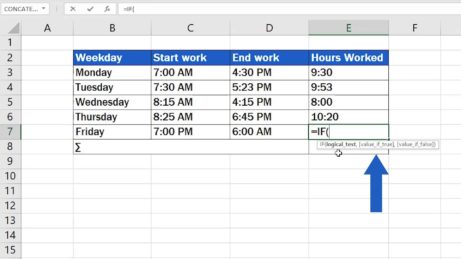 How to Calculate Hours Worked in Excel (Midnight Span)