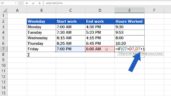 How to Calculate Hours Worked in Excel (Midnight Span)