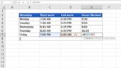 How to Calculate Hours Worked in Excel (Midnight Span)
