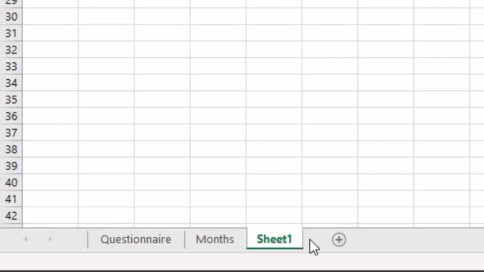 How to Insert Sheet in Excel