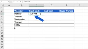 How to Insert and Format Time in Excel