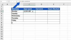 How to Insert and Format Time in Excel