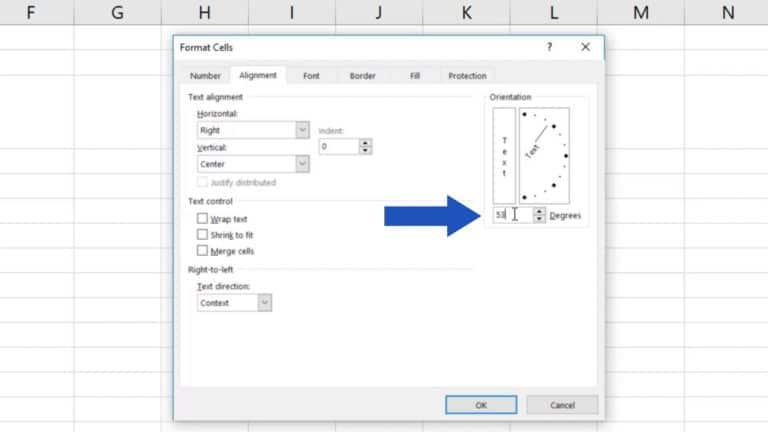 How to Change Text Direction in Excel