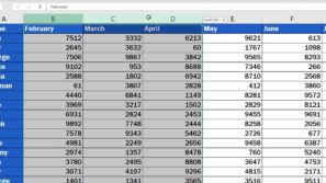 How to Delete Columns in Excel