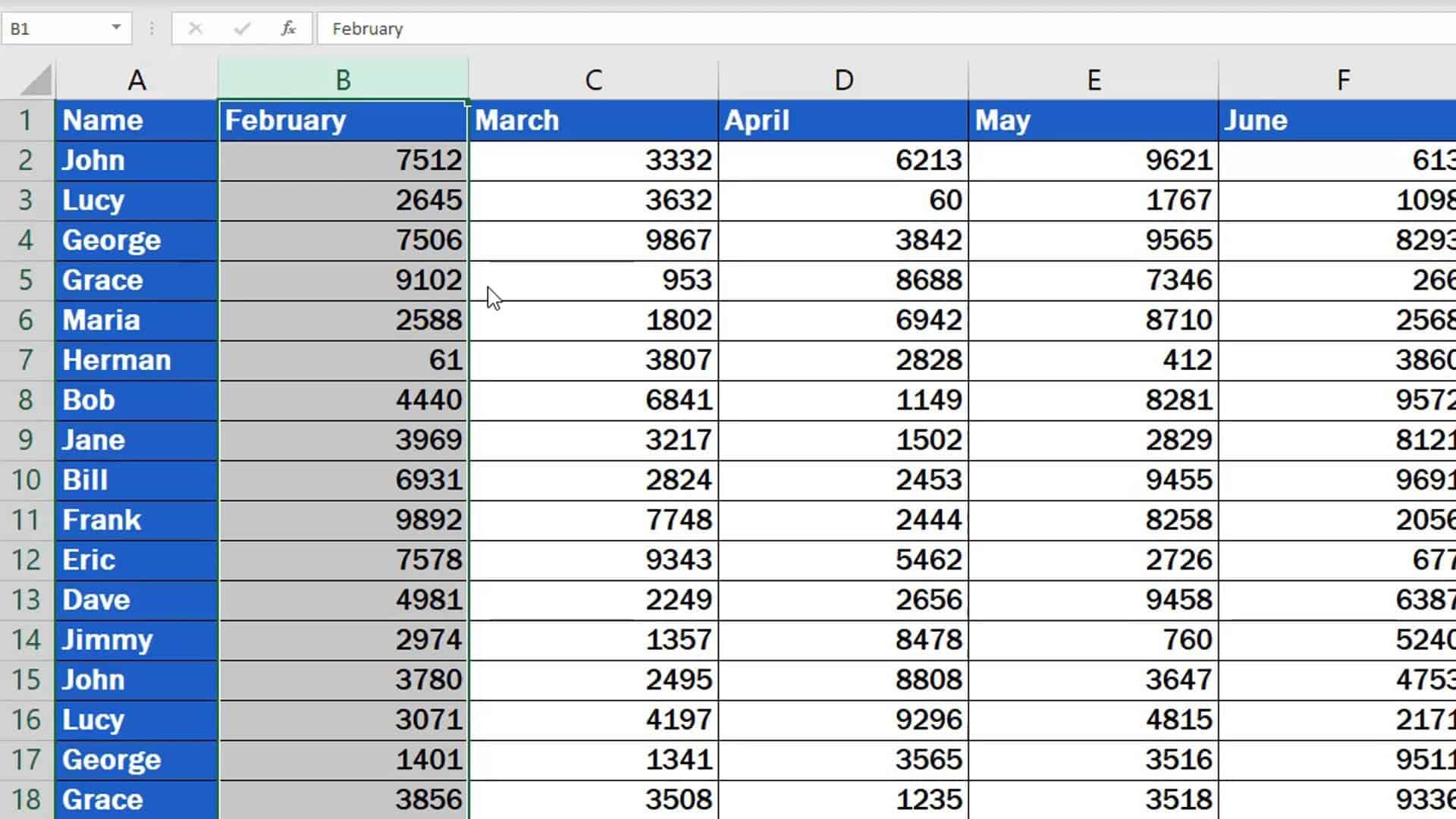 How to Delete Columns in Excel