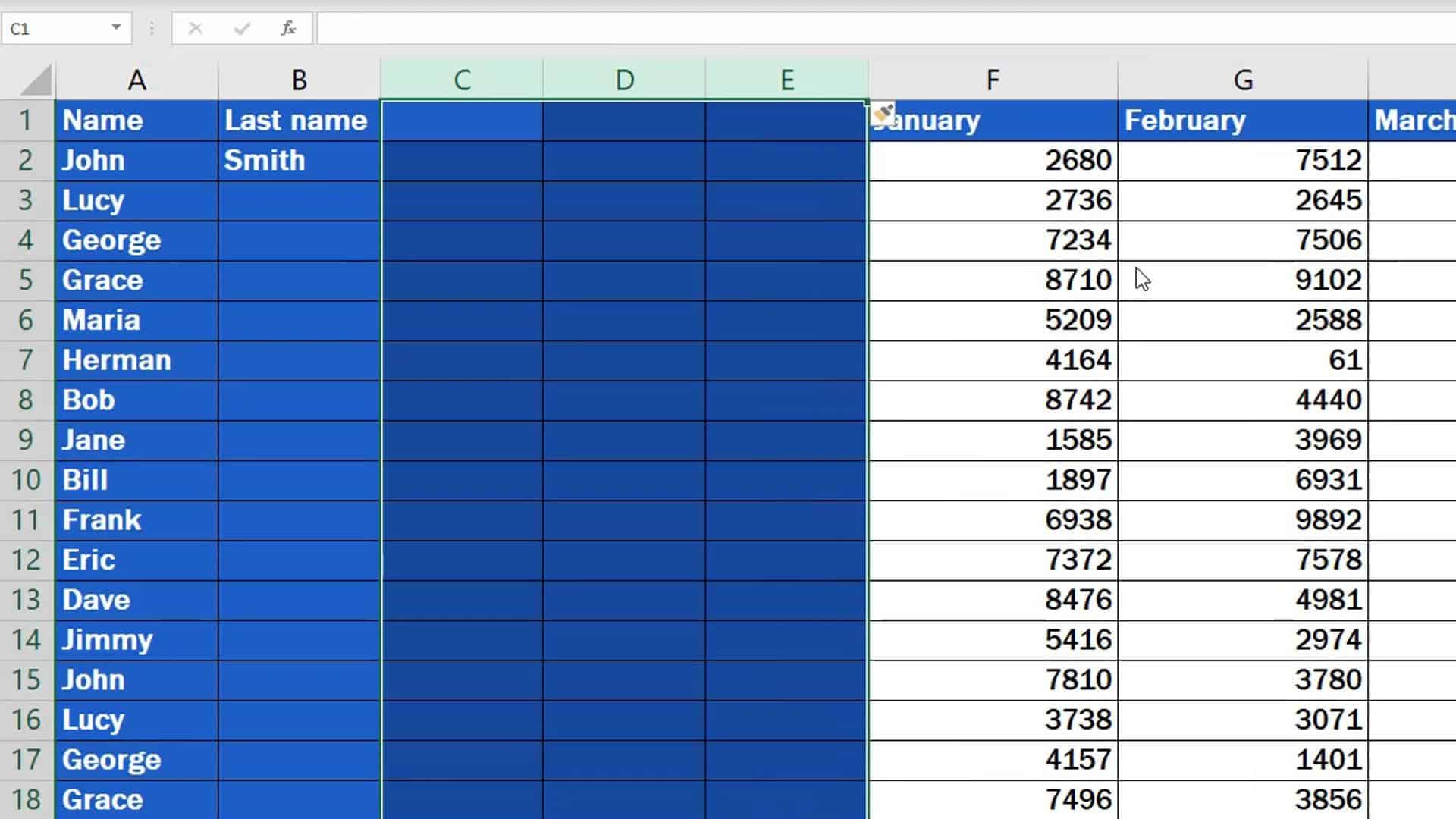 How To Insert Column In Excel