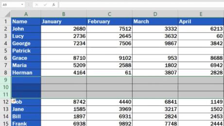 How to Insert Row in Excel