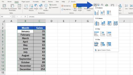 How to Make a Bar Graph in Excel