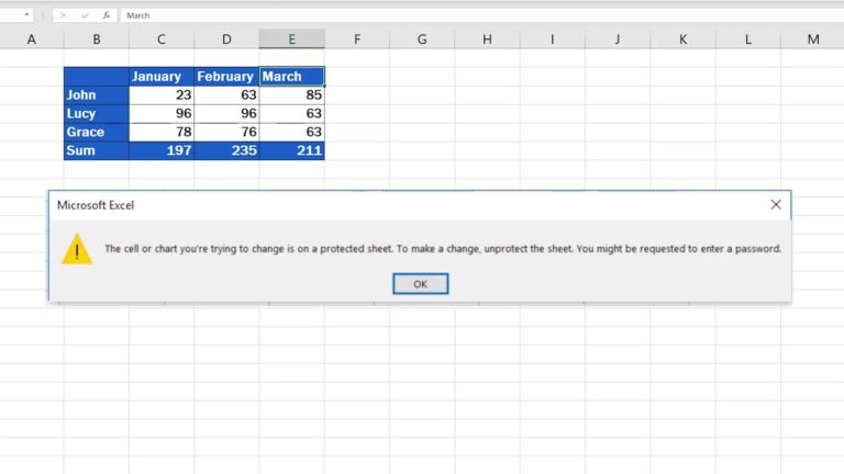 How to Unprotect Excel Sheet