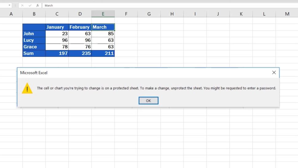 How to Unprotect Excel Sheet