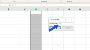 How to Change the Width of a Column in Excel