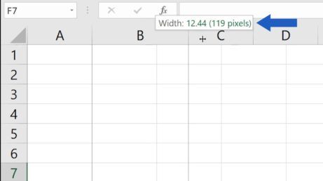 How to Change the Width of a Column in Excel