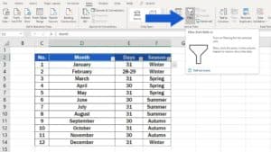How to Clear or Remove Filter in Excel