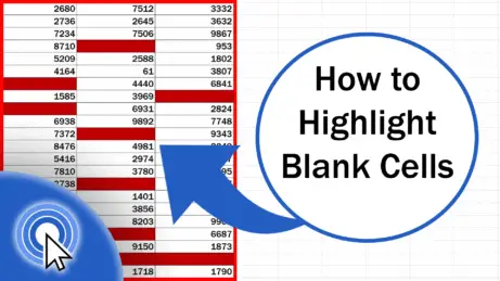 How to Highlight Blank Cells in Excel (Conditional Formatting)