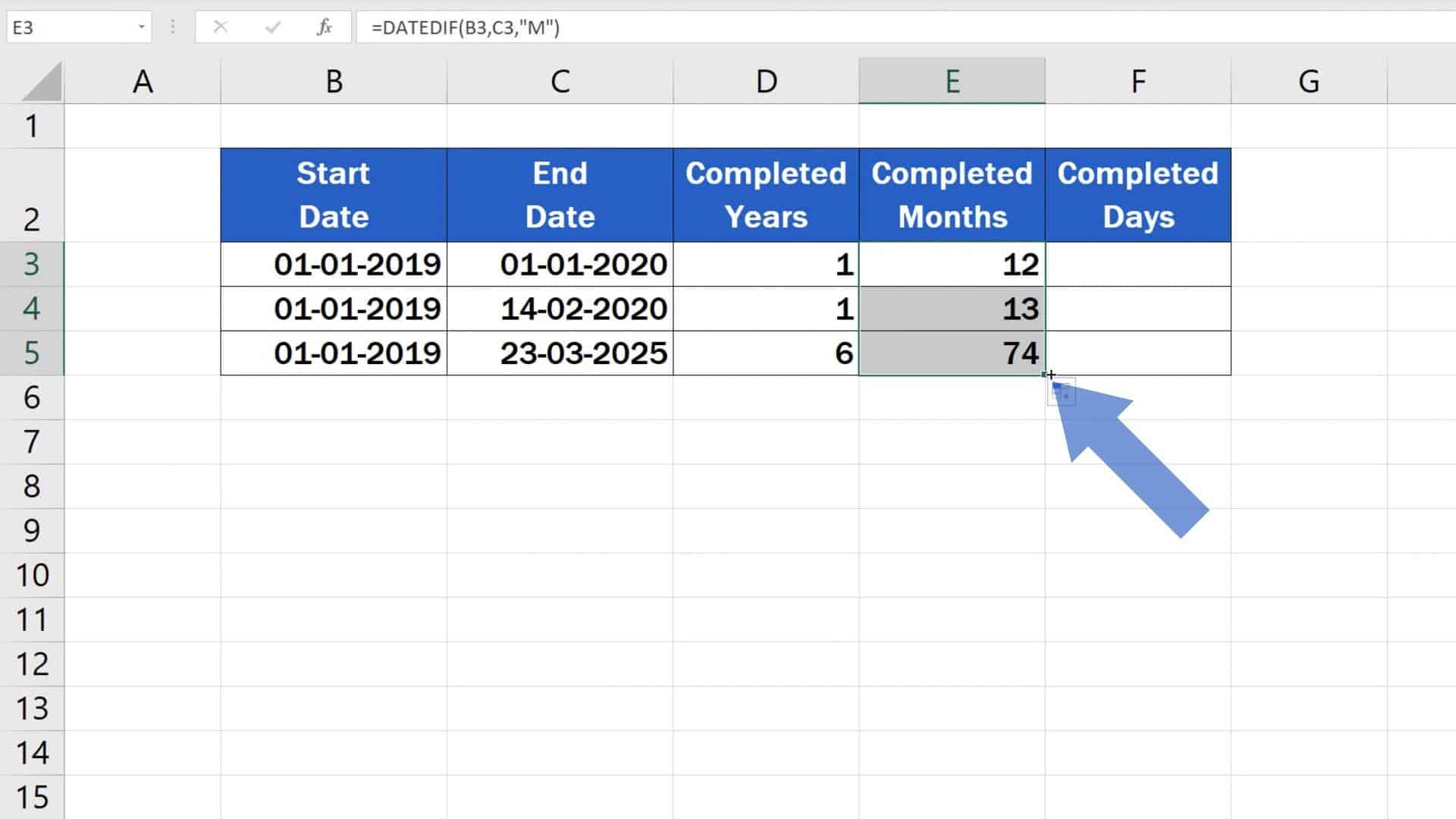How to Calculate Difference Between Two Dates in Excel