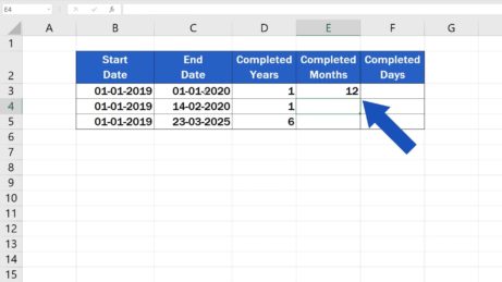 How to Calculate Difference Between Two Dates in Excel