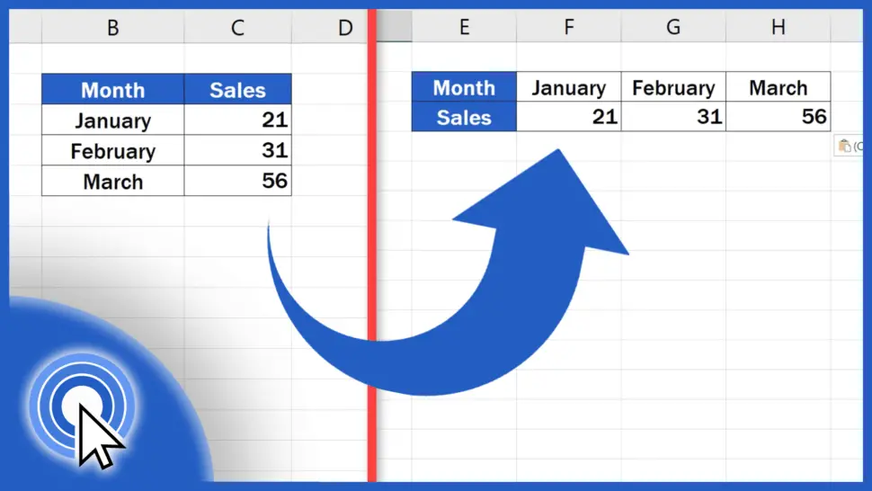 How To Switch Rows And Columns In Excel the Easy Way 