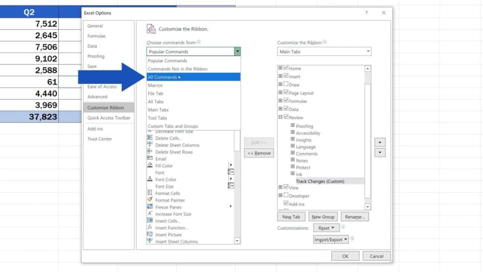 How to Track Changes in Excel