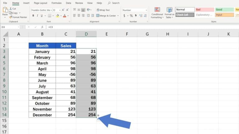 Try out Data Bars in Excel for clear graphical data representation