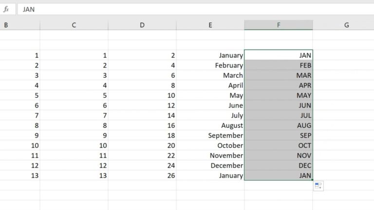 How to Use AutoFill in Excel (Best Practices)