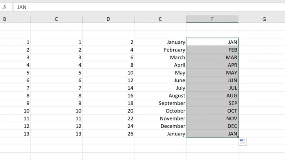 How to Use AutoFill in Excel (Best Practices)