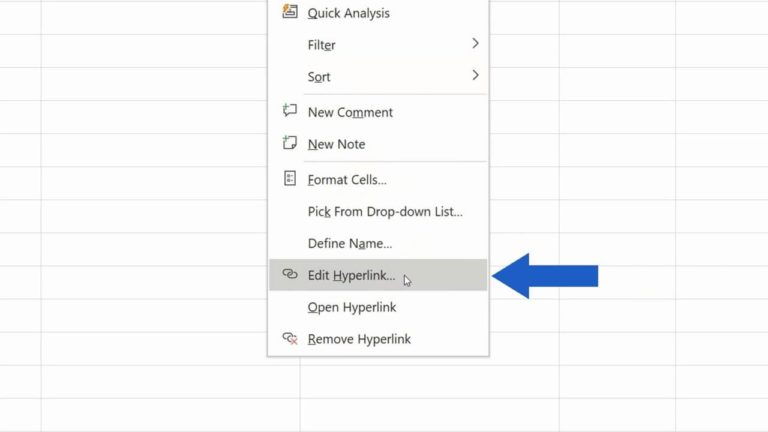 How to Remove Hyperlinks in Excel