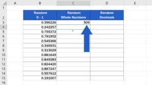 How to Generate Random Numbers in Excel (3 Different Ways)