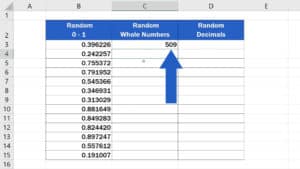How to Generate Random Numbers in Excel (3 Different Ways)