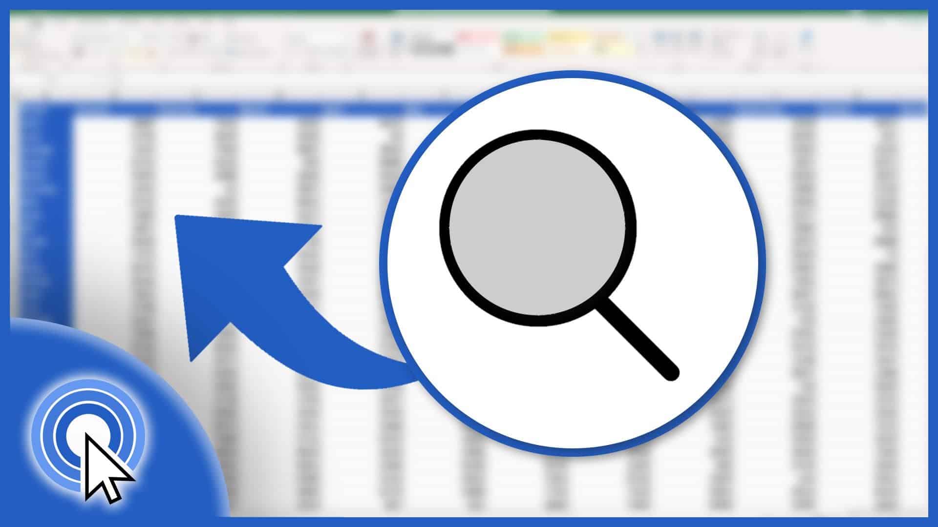 How To Search In Excel Sheet