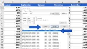 How to Search in Excel Sheet