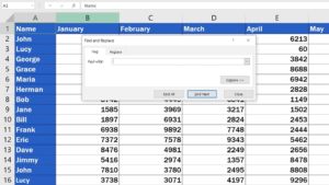How to Search in Excel Sheet