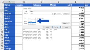 How to Search in Excel Sheet