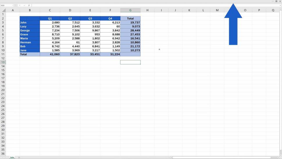 How to Show or Hide the Ribbon in Excel (Quick and Easy)