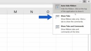 How to Show or Hide the Ribbon in Excel (Quick and Easy)