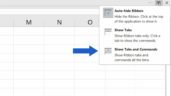 How to Show or Hide the Ribbon in Excel (Quick and Easy)