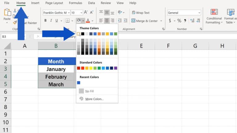 How to Hide Gridlines in Excel