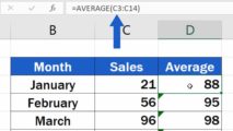How to Add an Average Line in an Excel Graph