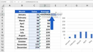 How to Add an Average Line in an Excel Graph
