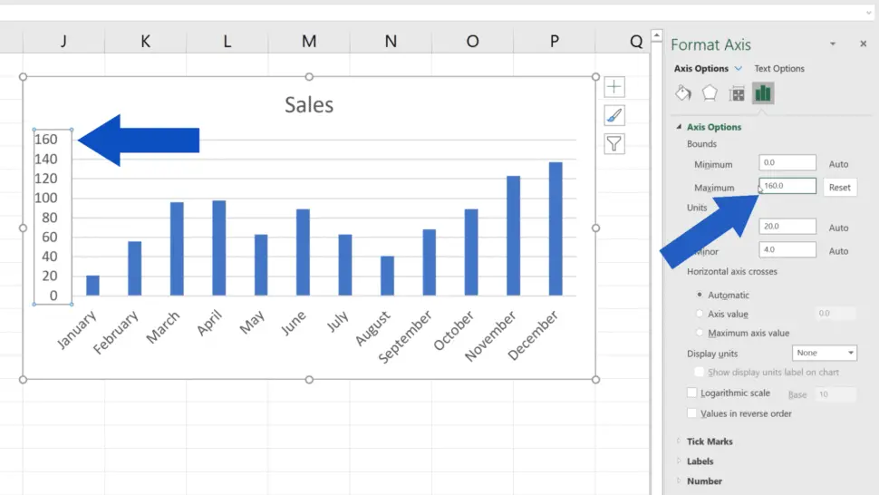 How To Change The Scale On An Excel Graph Super Quick 
