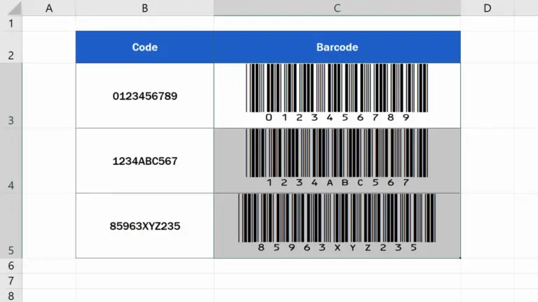 How to Create Barcodes in Excel (The Simple Way)