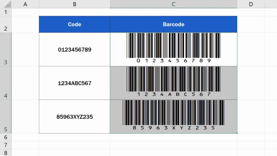 How To Create Barcodes In Excel The Simple Way 