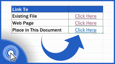 How to Create a Hyperlink in Excel