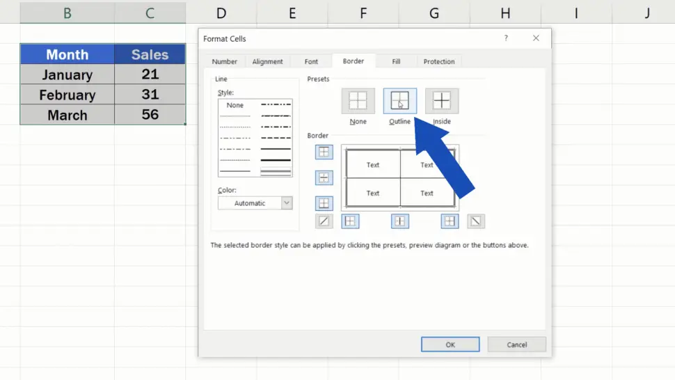 How to Make Borders in Excel